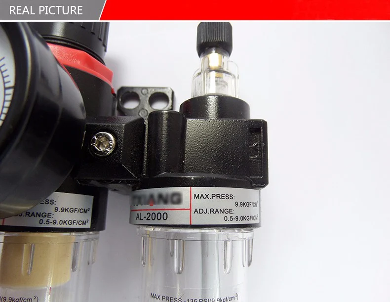 AFC2000 Air Filter Regulator Combination Lubricator Combinations 1/4 ...