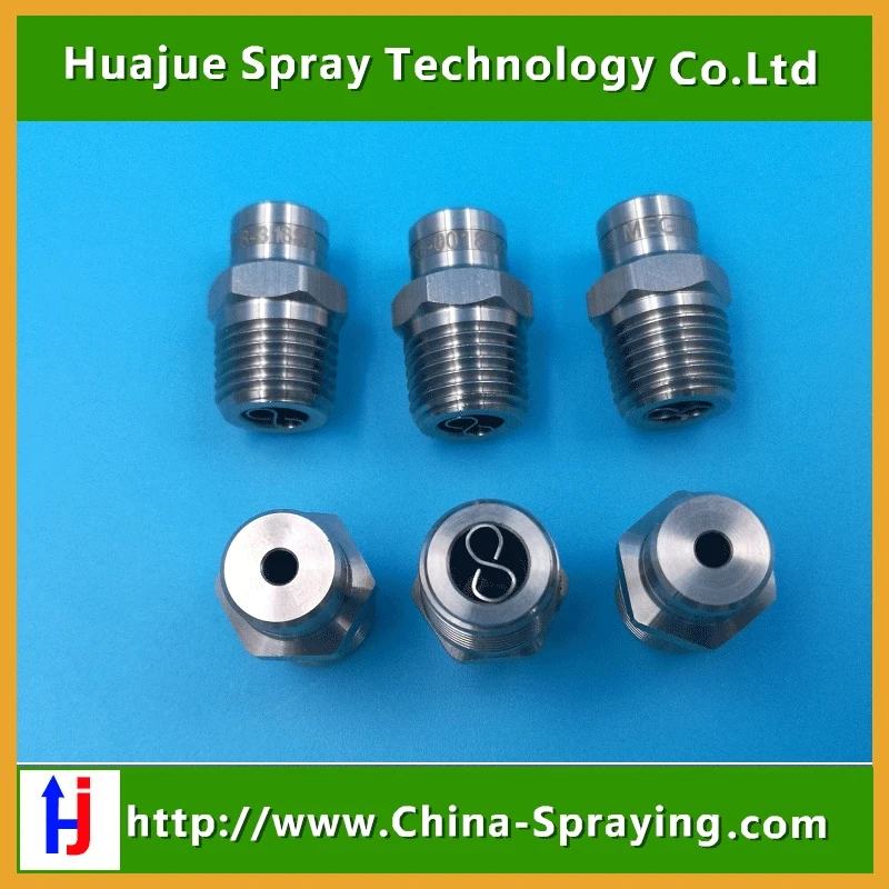 10-Pcs-1-4-MEG-0-Degree-Straight-Line-Nozzle-Stainless-Steel-304-Solid ...