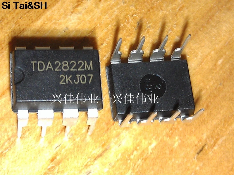 5pcs/lot TDA2822 TDA2822M DIP 12V Original and new IC-in Integrated ...