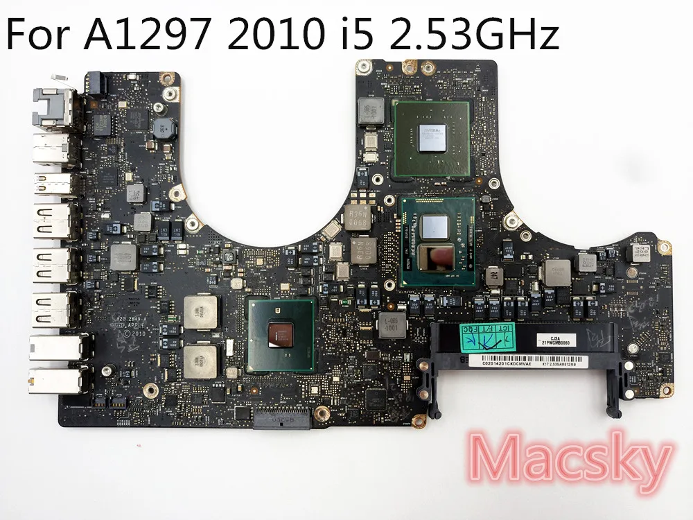 Tested Motherboard for MacBook Pro 17" 2010 A1297 2.53 GHz i5 Logic ...
