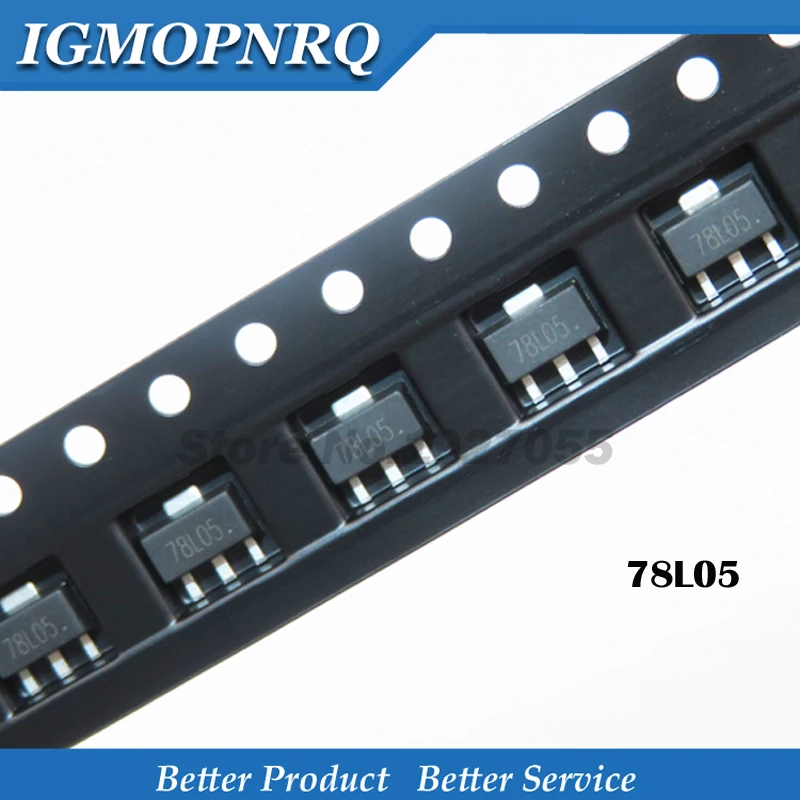 20pcs/lot 78L05 SOT-89 SMD 78L06 78L08 78L09 78L10 78L12 78L15 78L33 ...