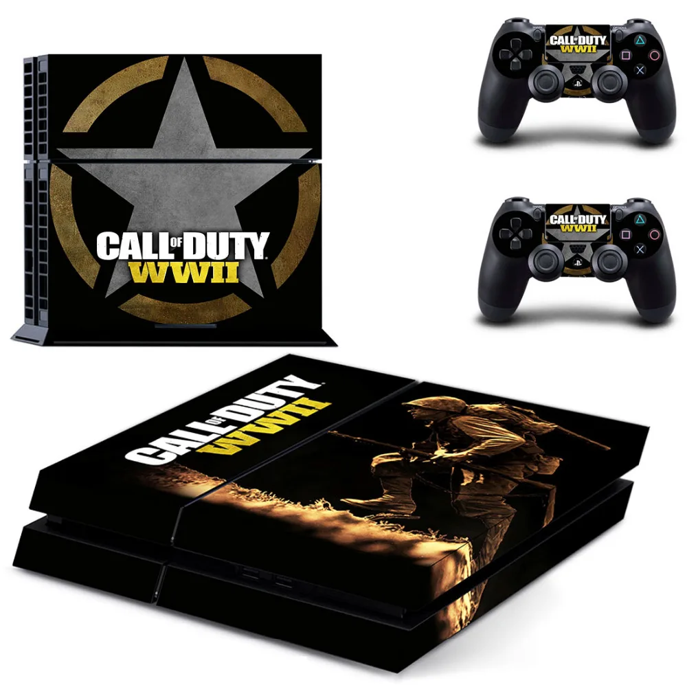 Call of Duty WWII PS4 Skin Sticker - ConsoleSkins.co