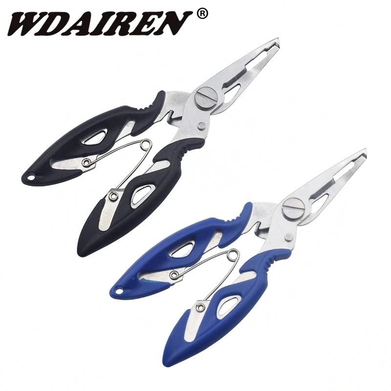Alicate multifuncional de pesca, aço inoxidável, acessórios para pesca ...