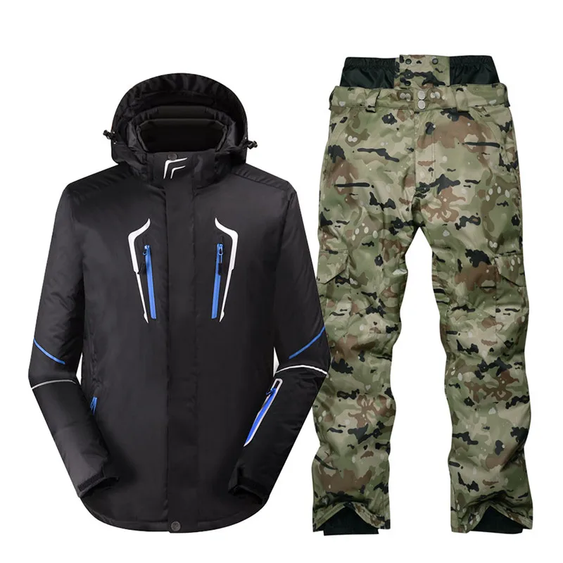 Ropa de esquí de alta calidad para hombre, conjunto de chaqueta de ...