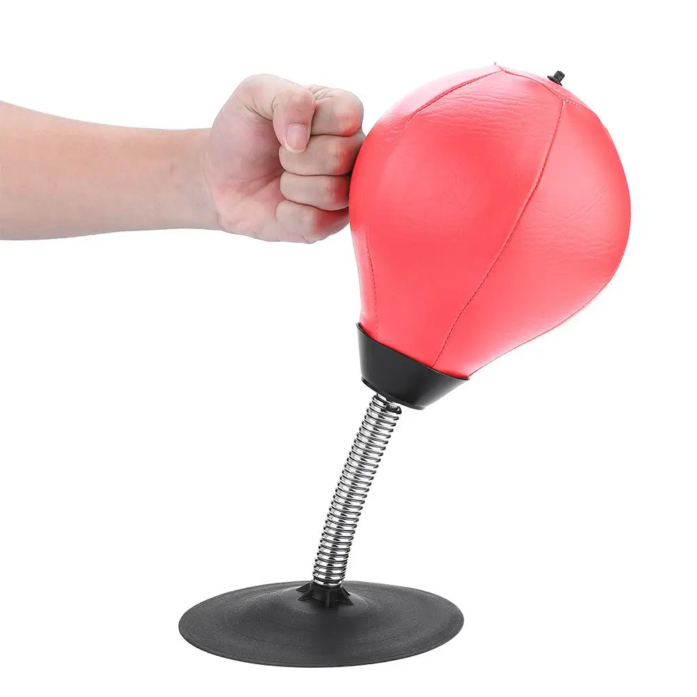 Punch Bag Pu Desktop Punching Speed Ball Adult Stress Relief Tool Indoor Sport Boxing Training