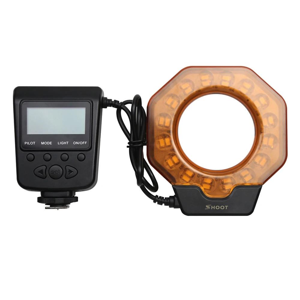 Luz de led para canon eos 5d mark ii 6d 7d 50d 60d 70d 450d 550d 650d ...
