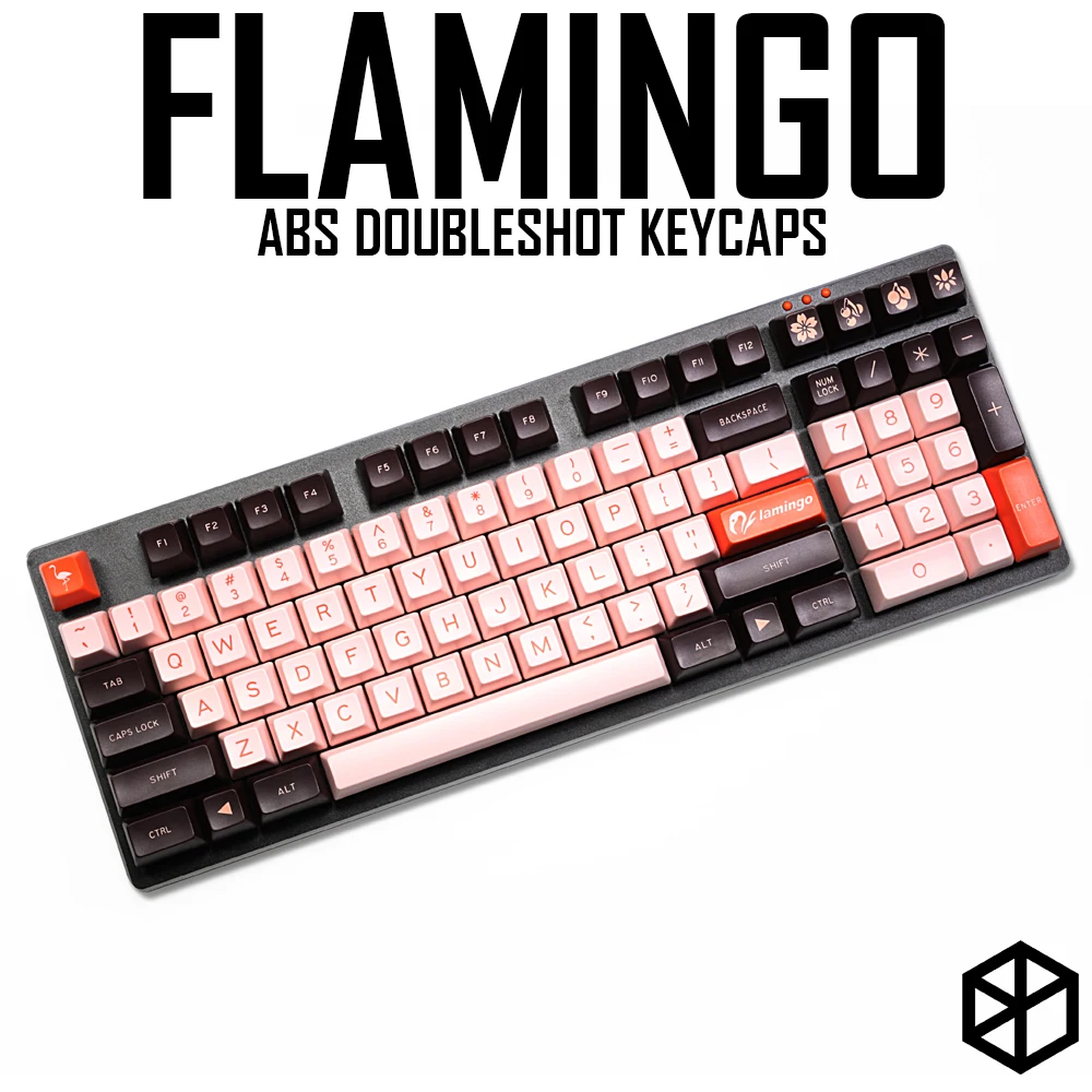 Maxkey Abs Doubleshot Keycap Sa Profile Flamingo For Mechanical ...