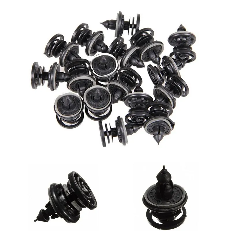 100pcs Car Auto Bumper Fastener Clips Rivets Interior Door Card / Trim ...