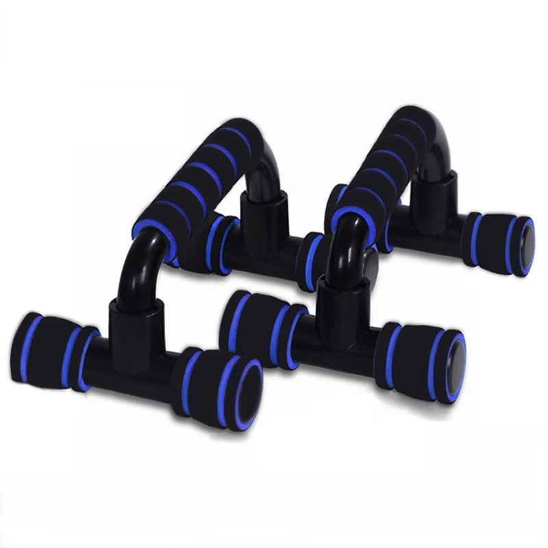 1pair I-shaped Push-up Rack Fitness Equipment Hand Sponge Grip Bars ...