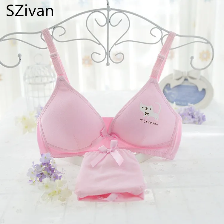 SZivan entrenamiento Bras set para niñas adolescentes ropa interior de ...