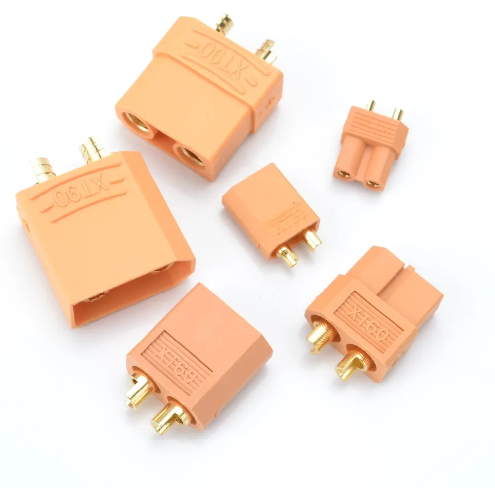 XT30 XT60 XT90 RC airplane model ship multi axis male and female plug ...