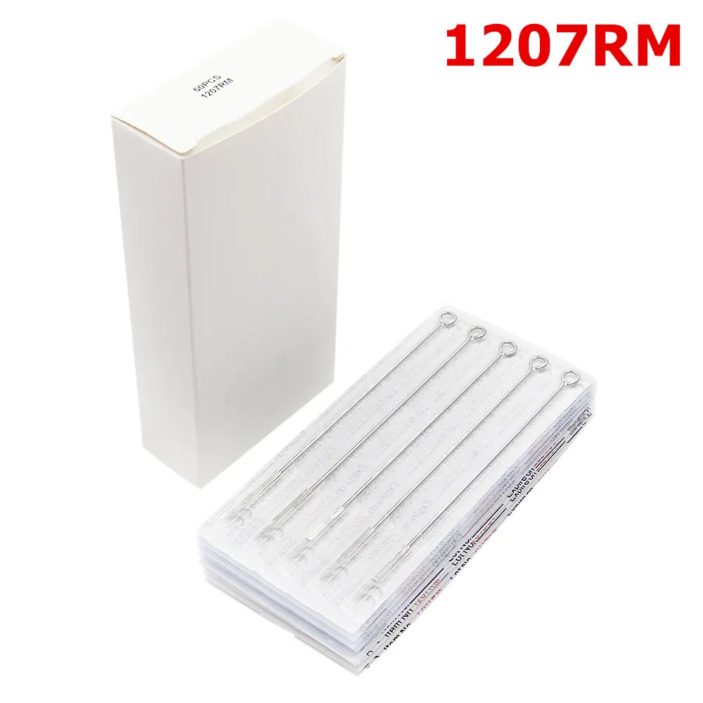 100PCS Round Magnum Standard Needles Disposable 0.35mm Sterile Standard ...