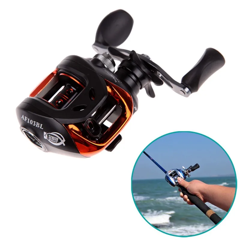 LEO Professional Fishing Reels 10+1BB Ball Bearing Hand Bait Casting ...