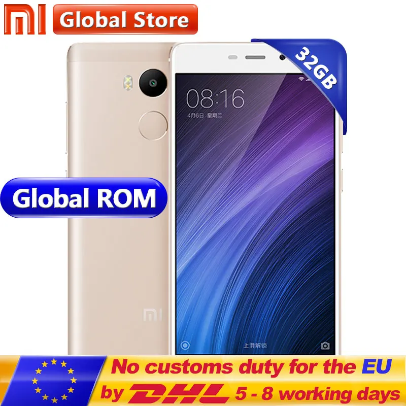 Original Xiaomi Redmi 4 Pro Prime 3GB RAM 32GB ROM Smartphone ...