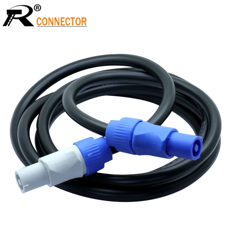PowerCon-1-5M-AC-Beam-Moving-Head-Light-Extension-Speakon-Cable-In-Out ...