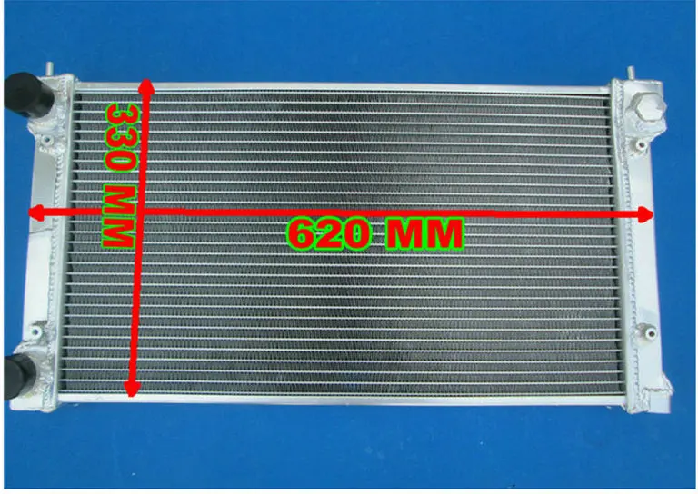 Radiador de aluminio para Volkswagen, para VW Golf MK1 MK2 1,6 8V y 1,8 ...
