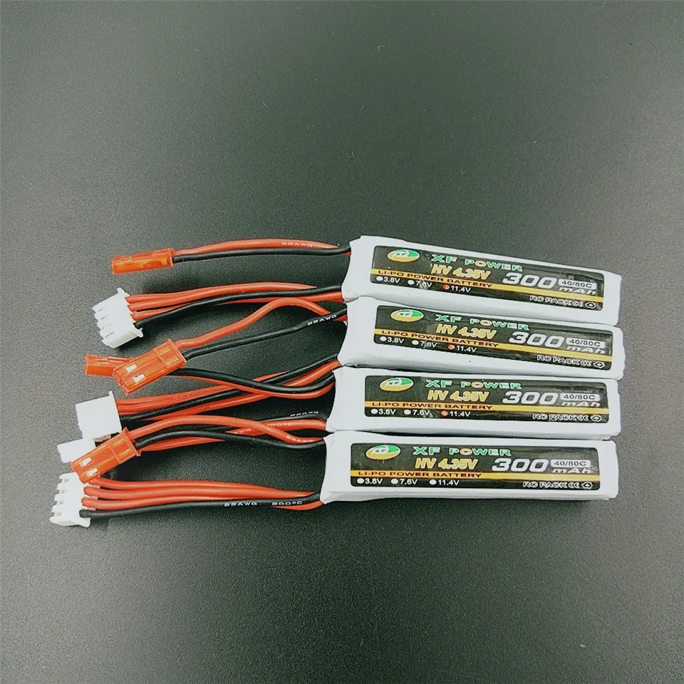 11-4V-300mAh-40C-80C-3S-HV-4-35V-Lipo-Battery-XT30-Plug-Lithium-Battery ...