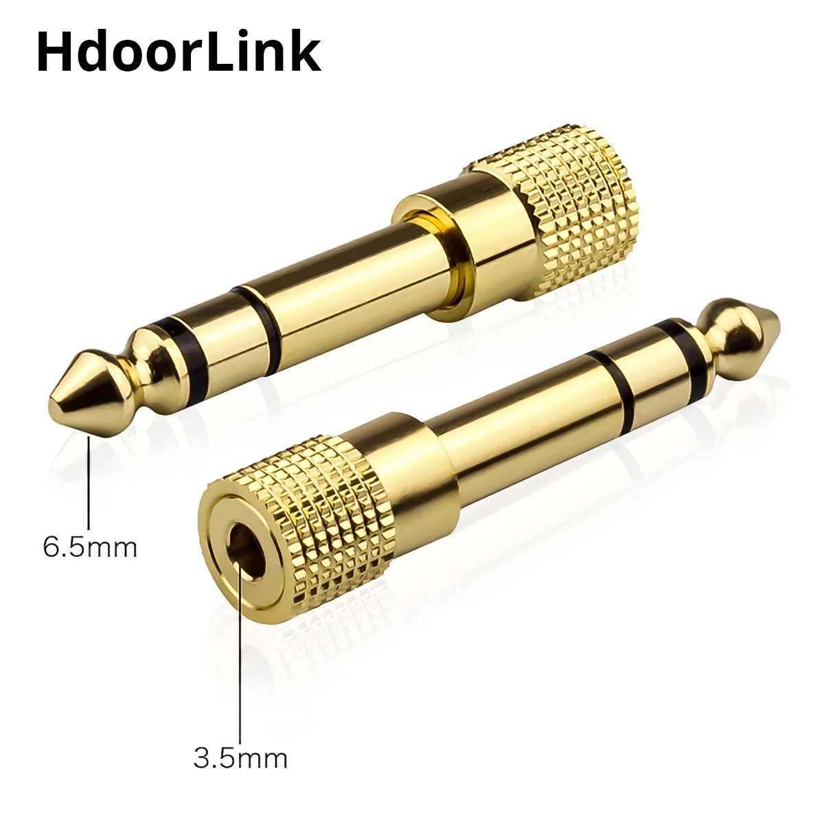 HdoorLink 6 5mm Audio Adapter 6 5mm Male Plug To 3 5mm Female Jack AUX