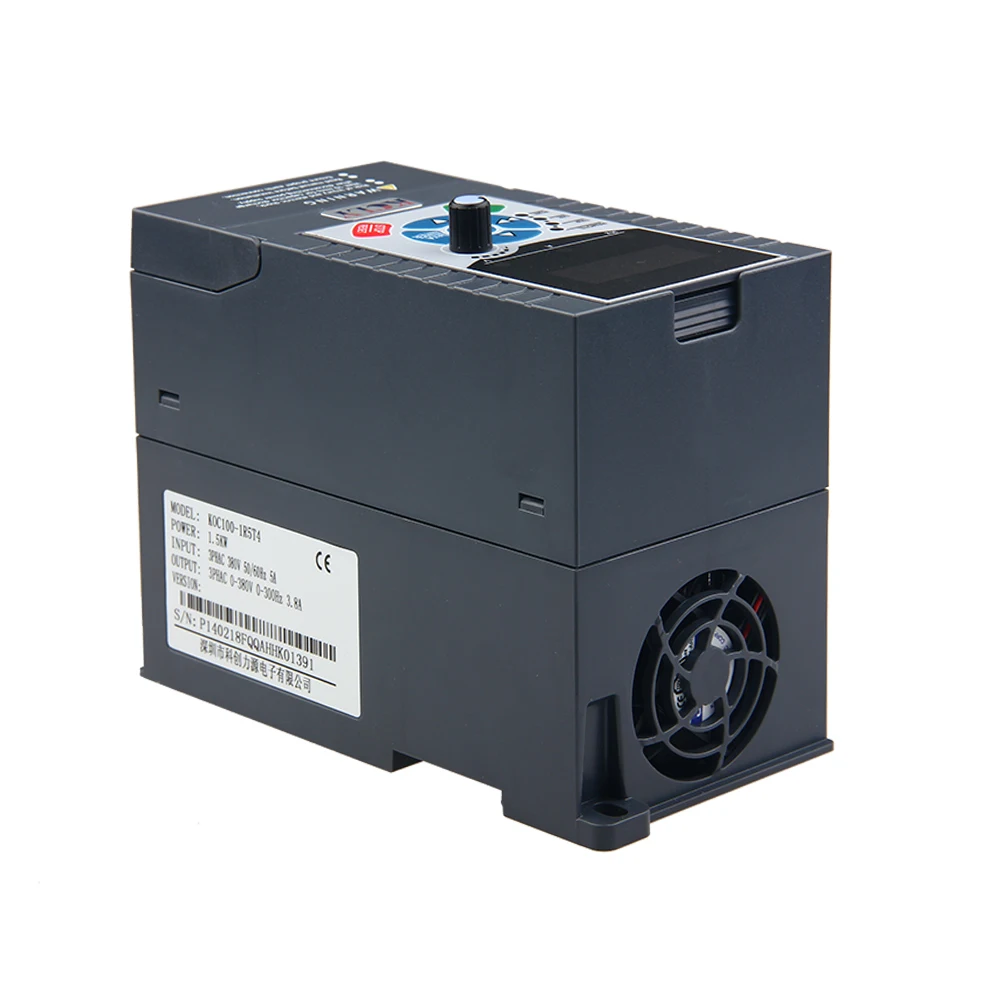 AC Drive 1.5kw 2hp, KOC100 series single phase 220v/230v vector control ...