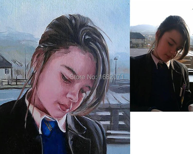 Professional-Artist-Team-Support-Customize-Portrait-Oil-Painting-On ...
