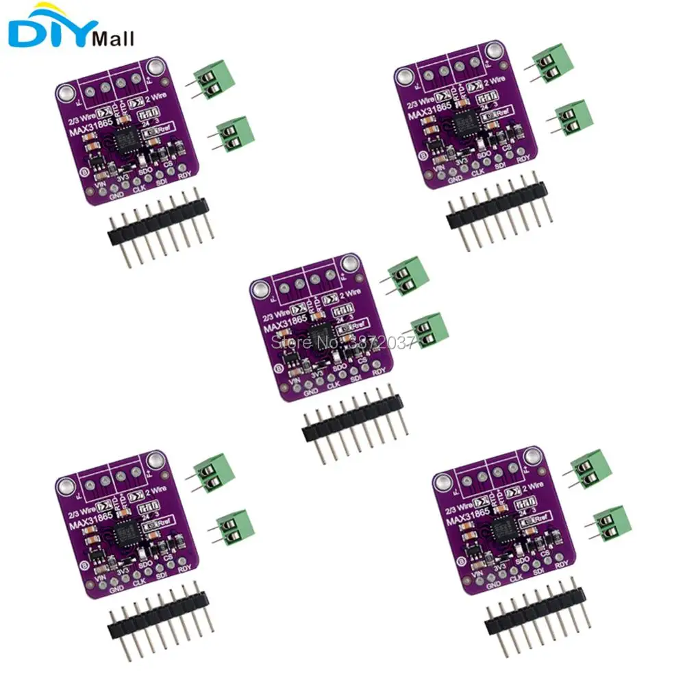 5pcs Lot Ax31865 Rtd To Digital Converter Board Temperature