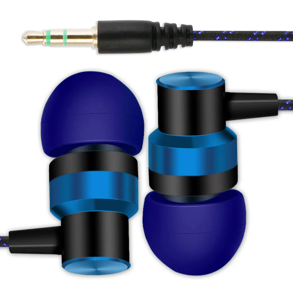 Binmer Super Bass Universal 3 5mm In Ear Stereo Earbuds Earphone For