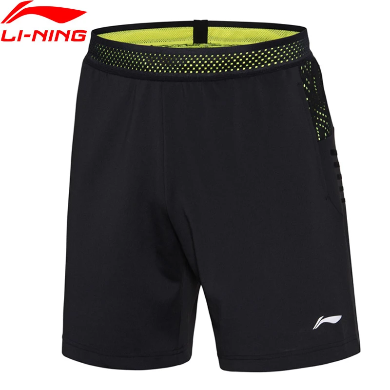 Li-ning Men Badminton Shorts National Team At Dry Breathable Regular ...