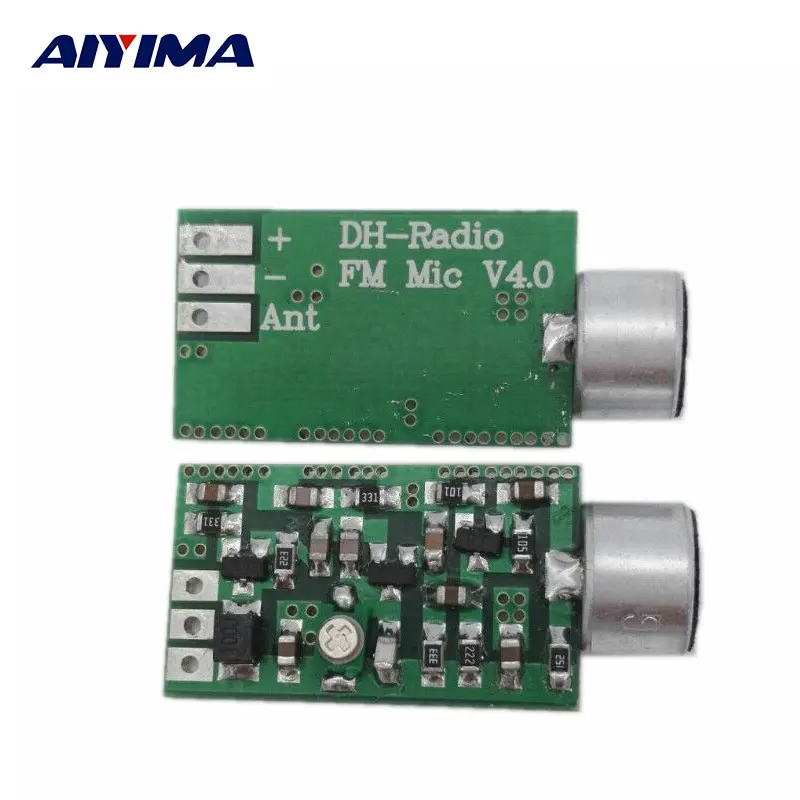 AIYIMA FM Microphone Transmitter Module MIC Wireless Audio Transmitter ...