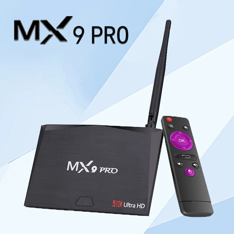 MX9 Pro 4GB RAM 32GB ROM Android 7.1 TV Box RK3328 Quad Core 2.4G/5G ...