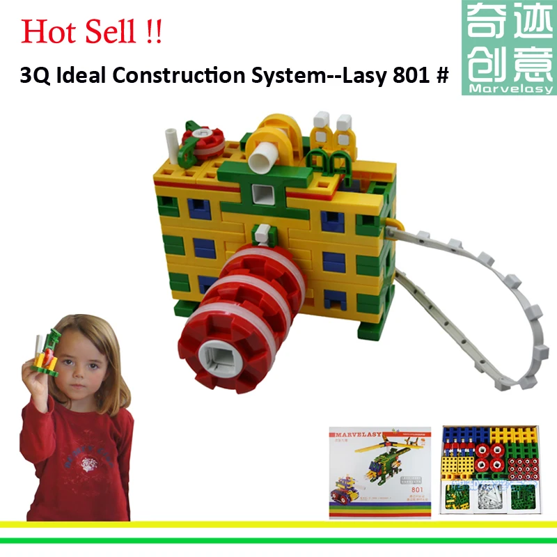 Lasy plastic safe creative enlighten kindergarden connection geometric ...