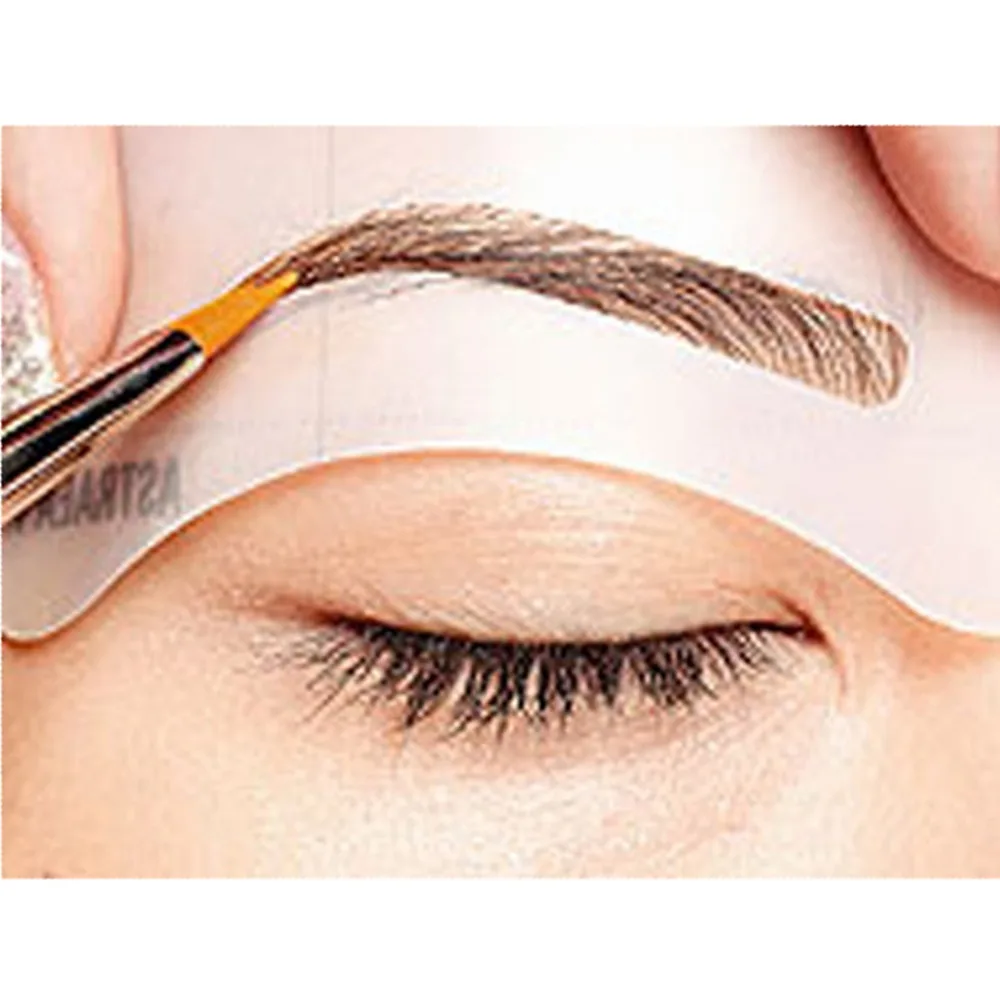 Eyebrow Stencils 3 Styles Reusable Eyebrow Drawing Guide Card Brow 