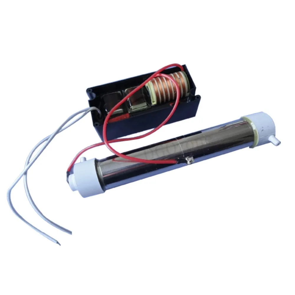 FREE SHIPPING 3G/H Glass Tube Ozone Generators for Air and Water Purifying 220V Quartz Tube ...