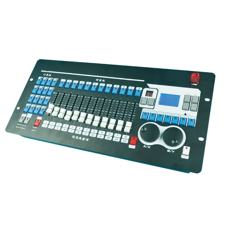 Newest Professional Stage Lighting DMX Controller 768 DMX Channels ...