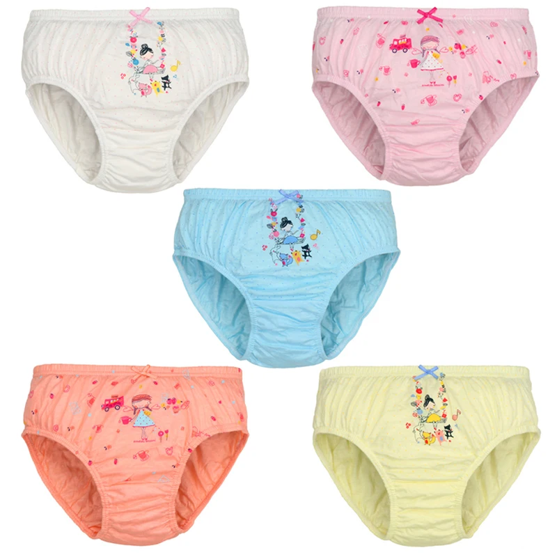5Pcs/lot Kids Underwear Girls Baby Girl Underwear Child Panties Shorts ...
