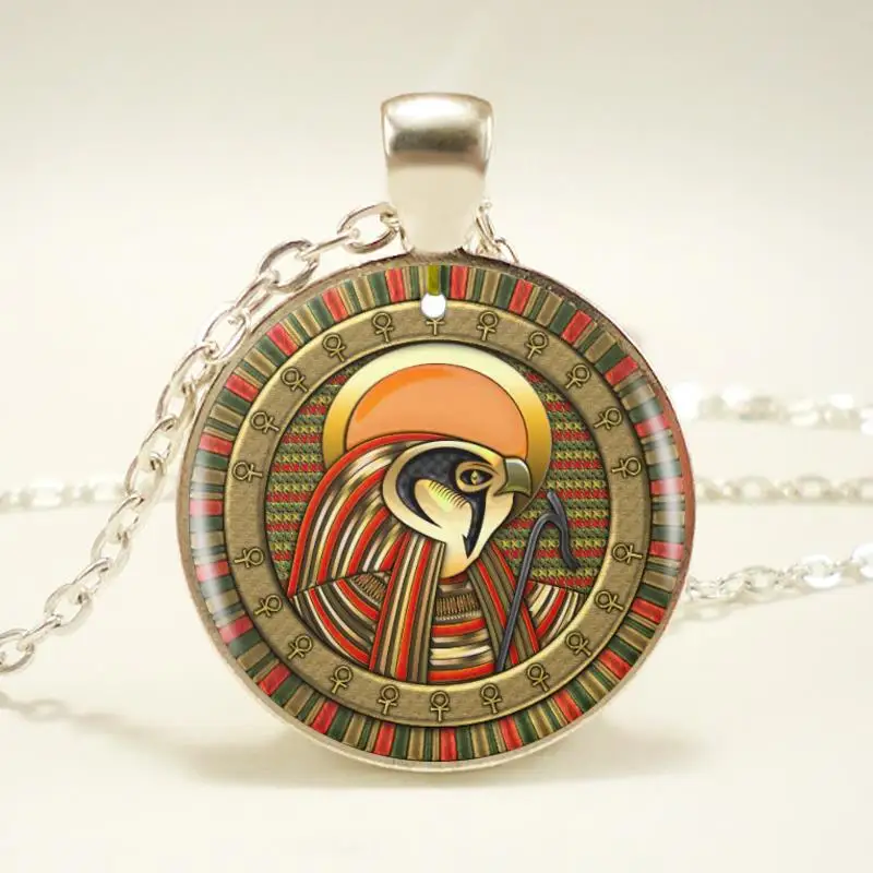 1pcs/lot Eye of Ra Logo Pendant Necklace Egyptian Sun God Symbol ...