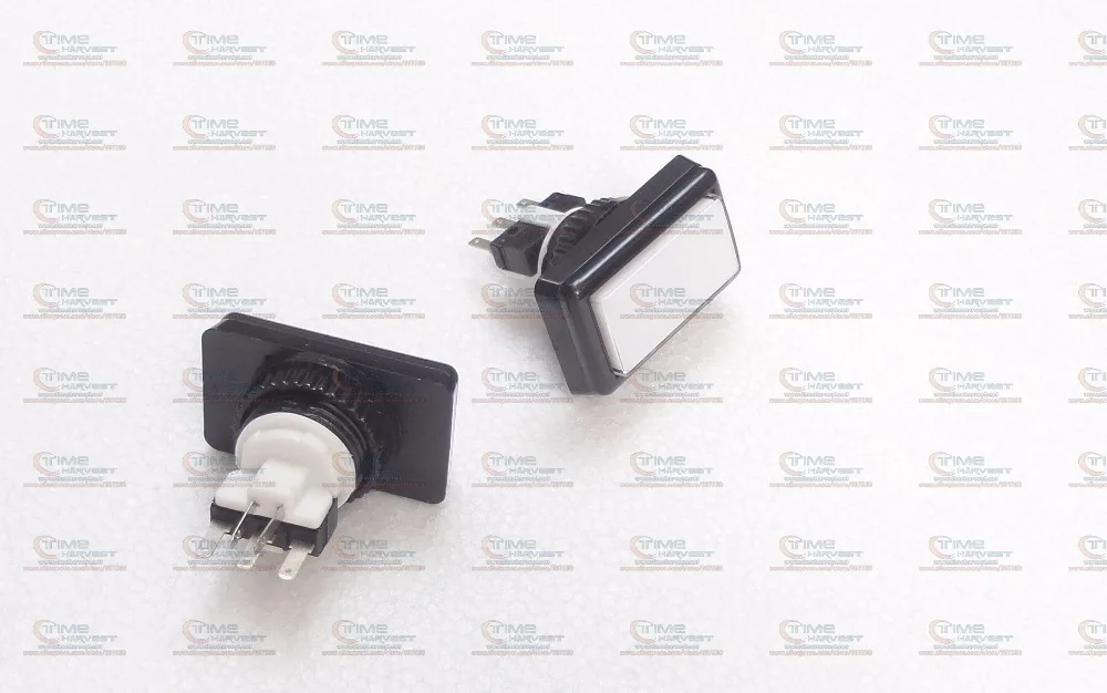 20 Pcs 27 X 47mm Rectangle Button With Switch And Led Lamp Slot Machine ...