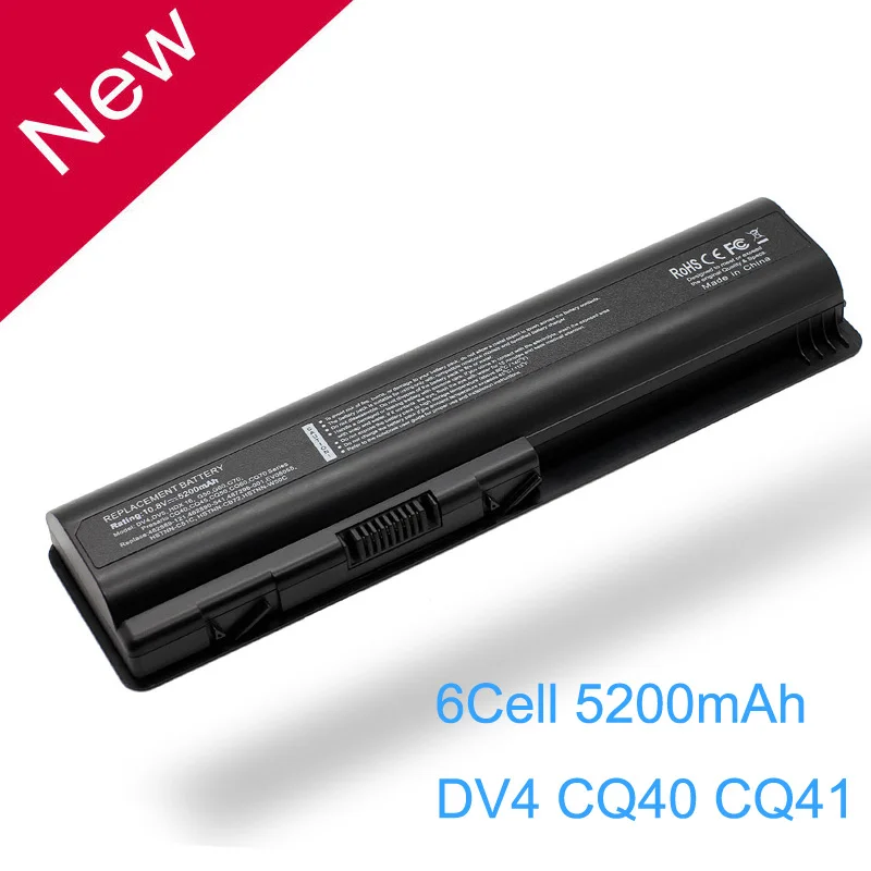 YHR 5200mAh Laptop Battery For HP Pavilion G6 DV4 DV5 DV6 DV6T G50 G61 ...