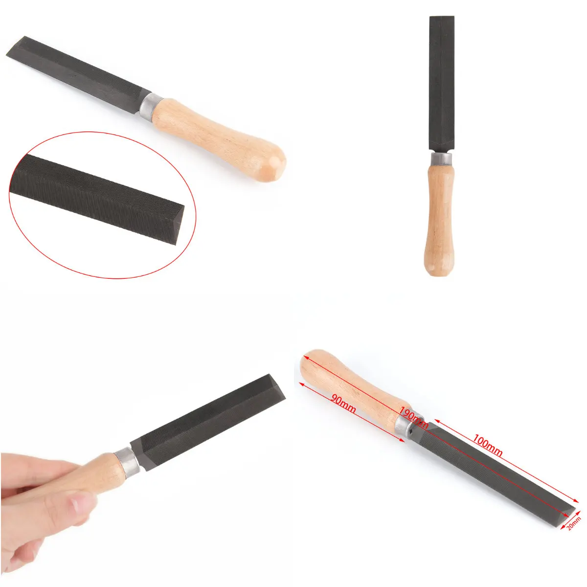 전기 어쿠스틱 기타 베이스 너트 마름모 파일 고품질 19 Cm 너트 새들 슬롯 파일링 수리 도구 루티에 도구기타 구성품