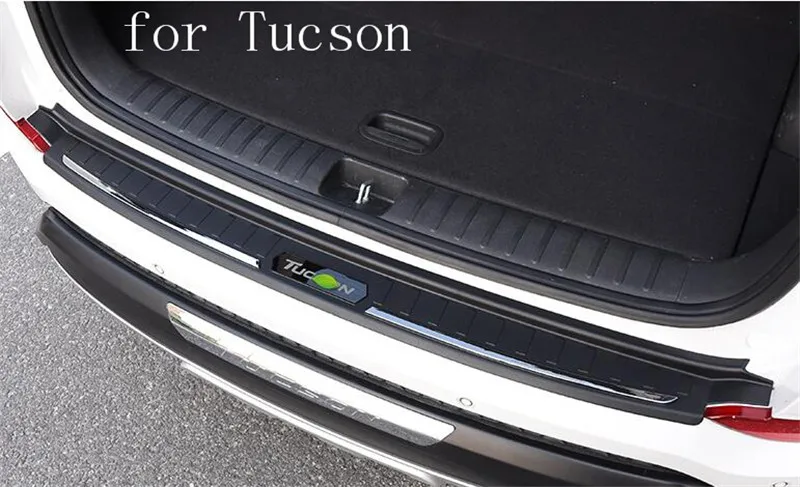 Car covers ABS plastic stainless steel Welcome pedal Rear bumper ...