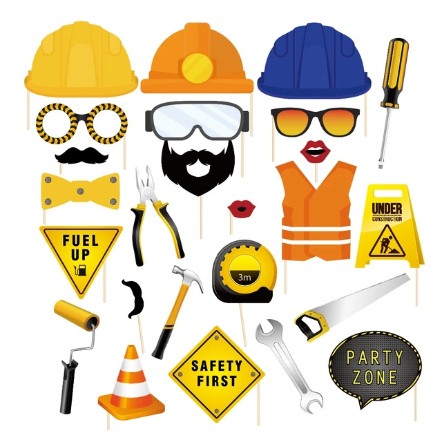 Cartoon Construction Signs