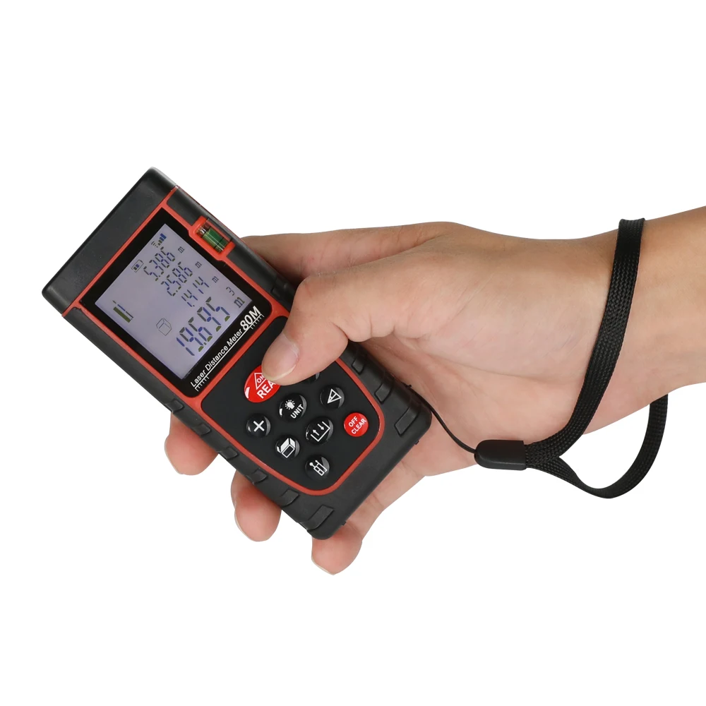 Most Ideal 80m Laser Meter Multi-function Laser Ruler Laser Range ...