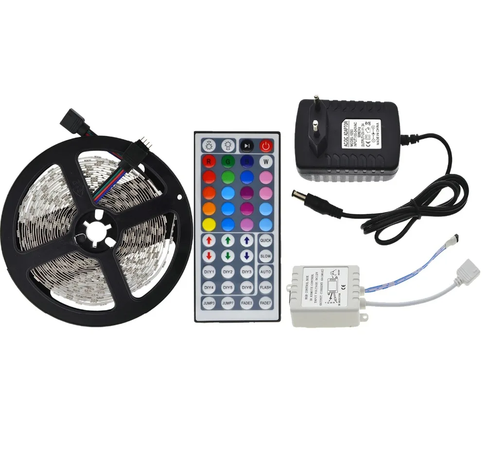 LED Strip Light 5050 RGB 5M 300 LED Non Waterproof Flexible Strip Light ...