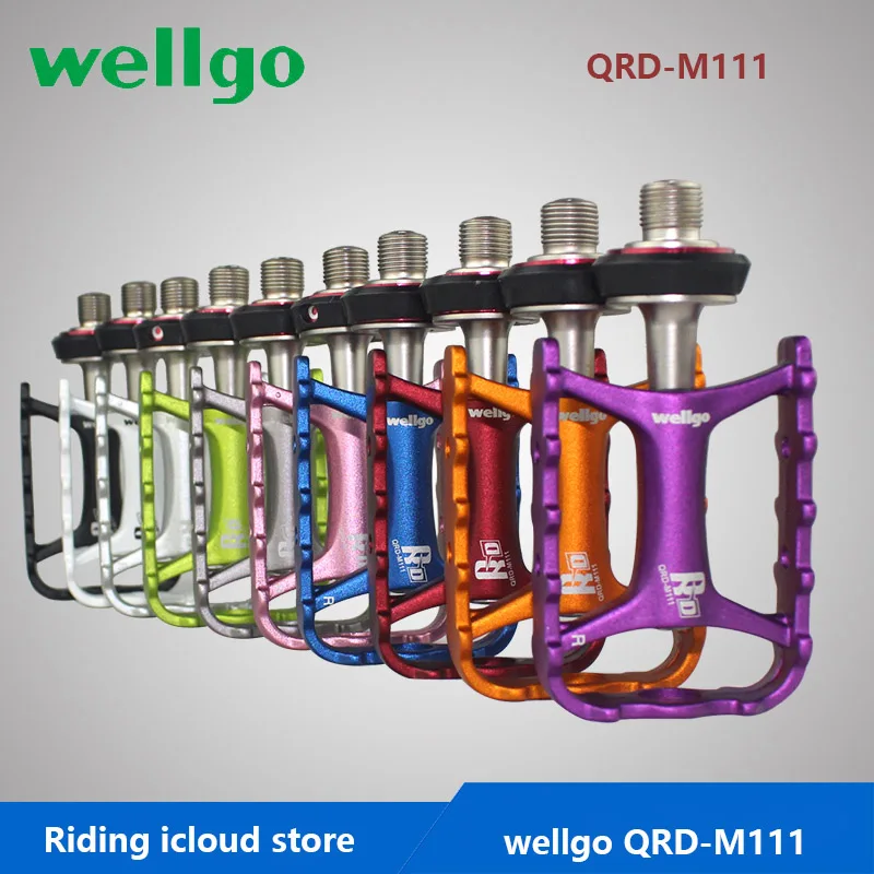 Wellgo-QRD-M111-M111-Quick-Release-Bicycle-Pedals-Road-Bike-Ultralight ...