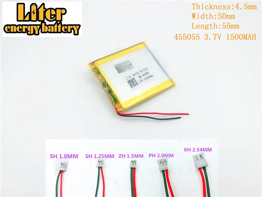 455055-3-7V-1500MAH-lithium-polymer-battery-FOR-3-7V-1500MAH-455055 ...