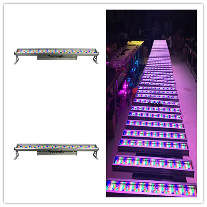 12 Pieces Projector Wash Rgbw Led Ip65 Led Bar Fixture Wall 72x3w ...