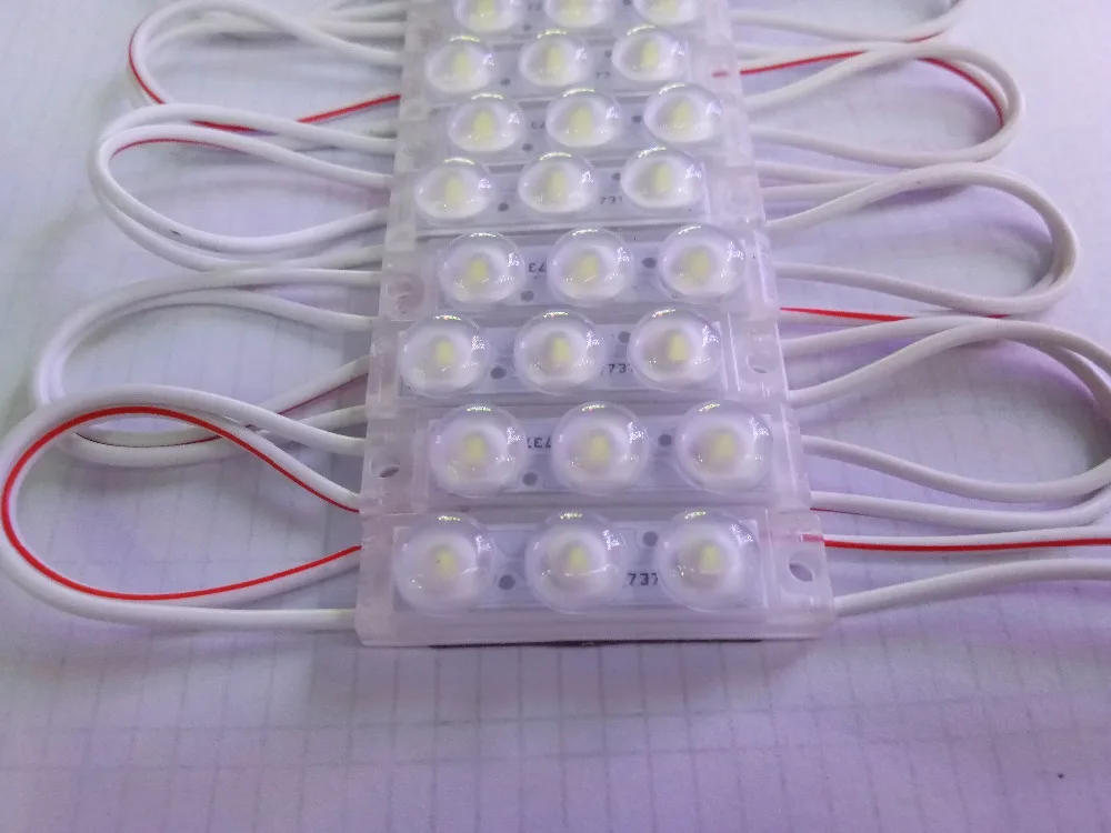 Módulo de luz led pequeña y delgada de alta potencia, 100 piezas, 1,5 W ...