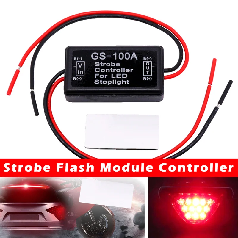Smart-Flash-Strobe-Controller-Box-Flasher-Module-for-LED-Brake-Tail ...