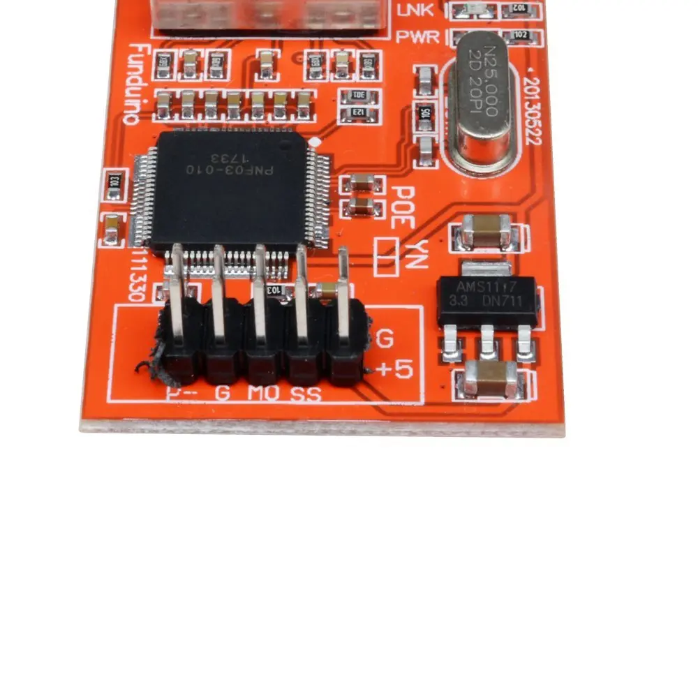 W5100 Ethernet LAN / Network Module - 3.3V power