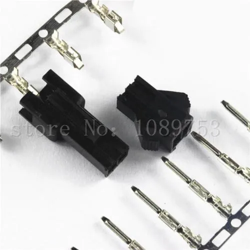 Jst 2.5mm Sm 2-pin Battery Connector Plug Male And Female X 10 Sets ...