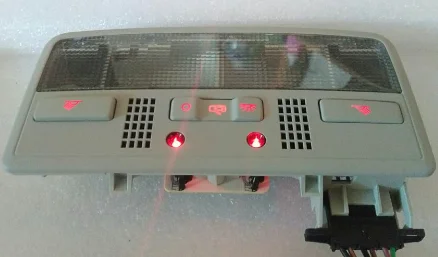 Купольный светильник серого цвета для внутреннего освещения, лампа для ...